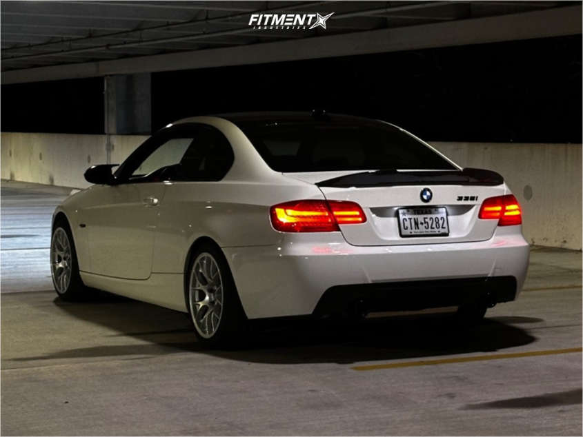 2008 BMW 335i Base with 18x9 Apex Ec-7 and Firestone 235x40 on Stock ...