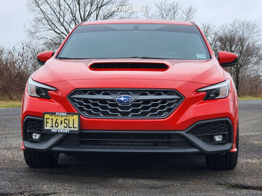 2022 Subaru WRX Premium with 18x9.5 BBS RE-V7 and Continental 245x40 on ...