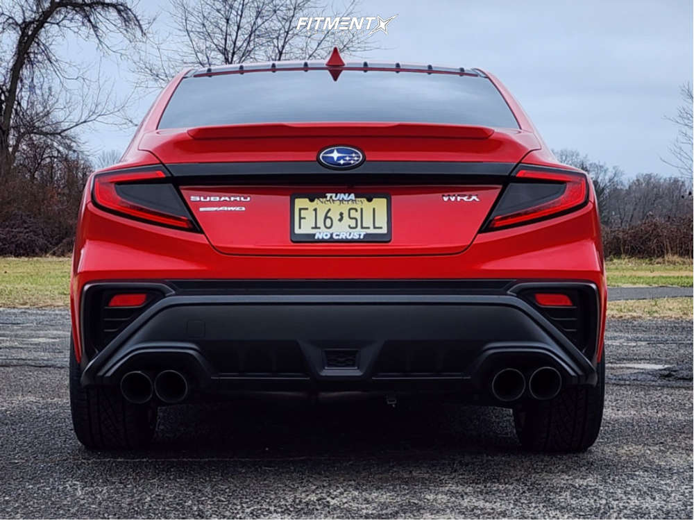 2022 Subaru WRX Premium with 18x9.5 BBS RE-V7 and Continental 245x40 on ...