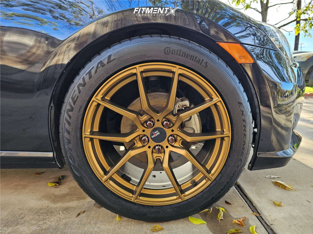 2015 Subaru BRZ Limited with 18x9.5 Option Lab R716 and Continental ...