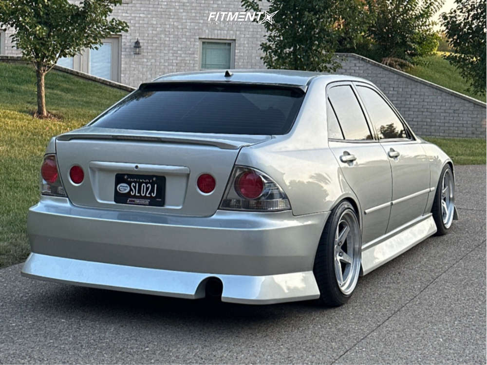 2002 Lexus IS300 Base with 18x9.5 Aodhan Ds05 and Nitto 225x40 on ...
