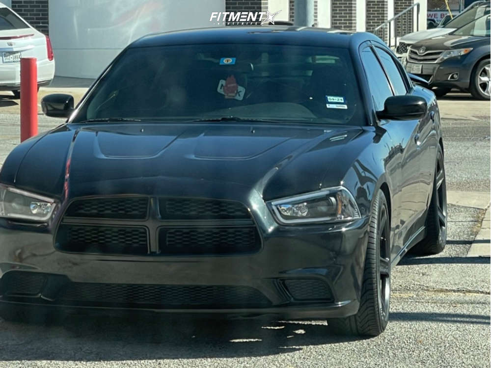2011 Dodge Charger SE with 20x9.5 American Racing Hellion and Lexani ...