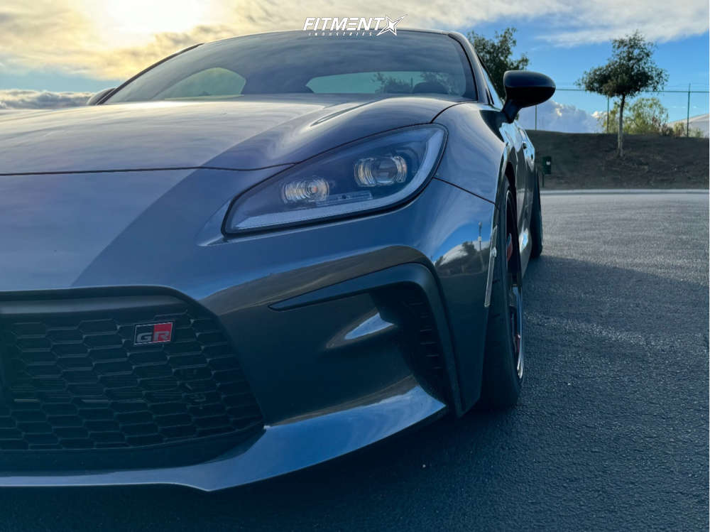 2023 Toyota GR86 Base with 18x9.5 Volk TE37SL and Yokohama 255x35 on Coilovers | 2853564 ...