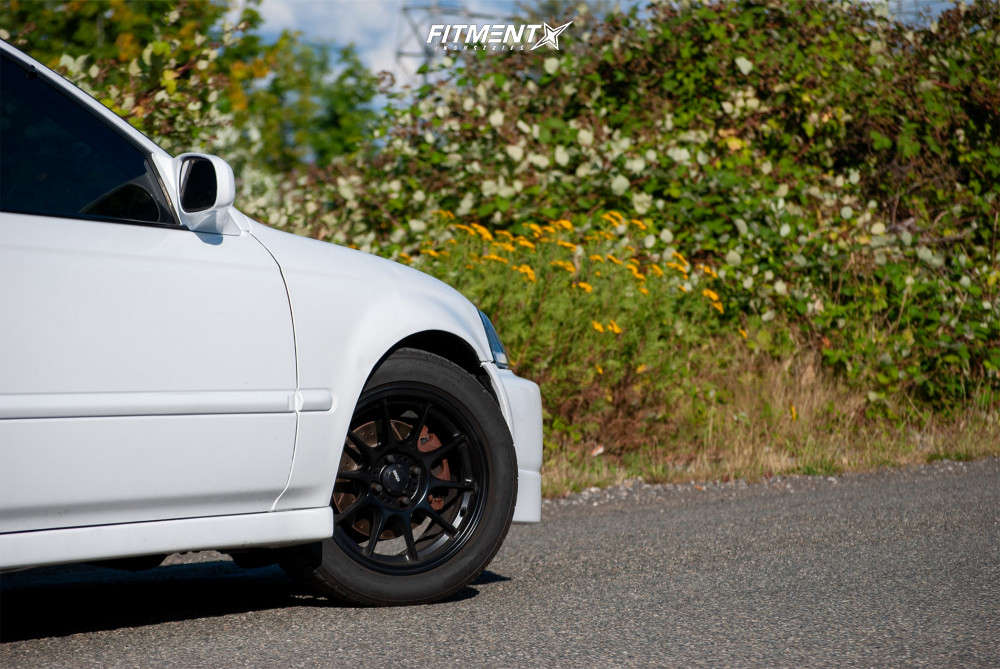 1998 Honda Civic EX with 15x7.5 Konig Dekagram and Nitto 205x50 on ...