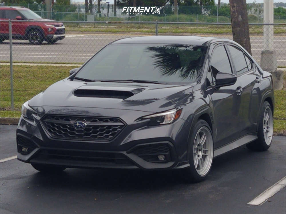 2022 Subaru WRX Premium with 18x9.5 Enkei Rpf1 and Michelin 245x40 on ...