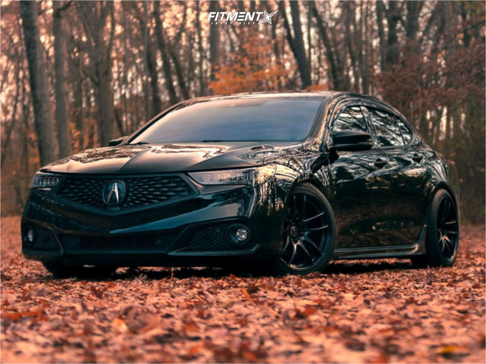 2018 Acura TLX SH-AWD with 19x9.5 Work Emotion Cr Kiwami and ...