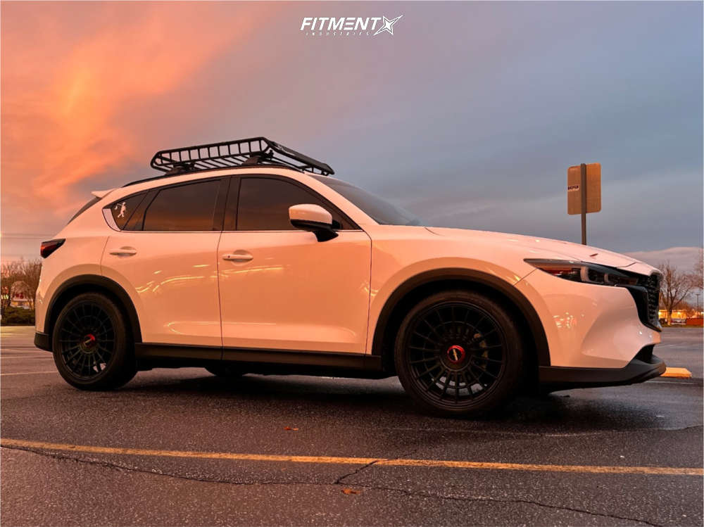2022 Mazda CX-5 2.5 S with 20x8.5 Rotiform Las-r and Summit 245x45 on ...