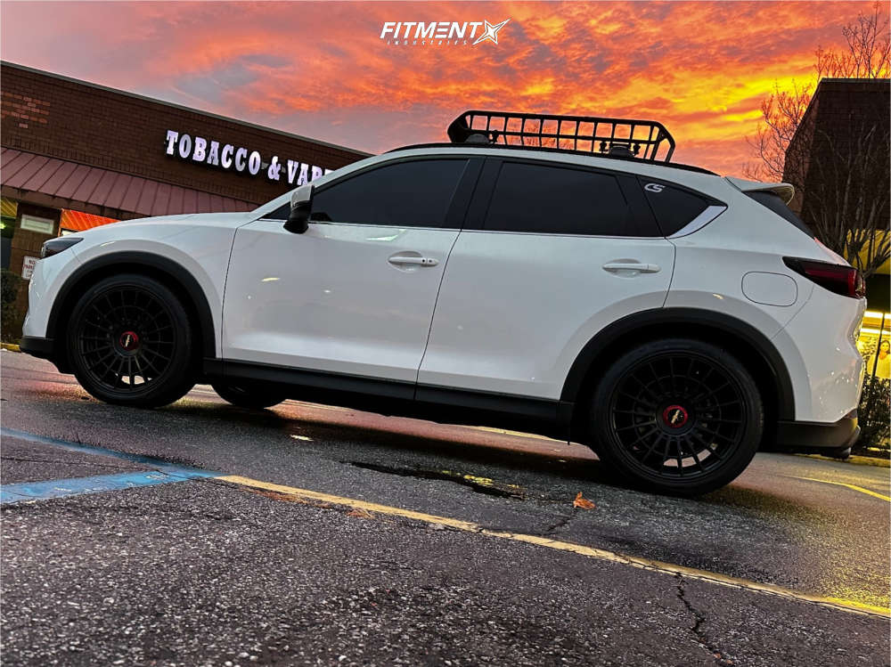 2022 Mazda CX-5 2.5 S with 20x8.5 Rotiform Las-r and Summit 245x45 on ...