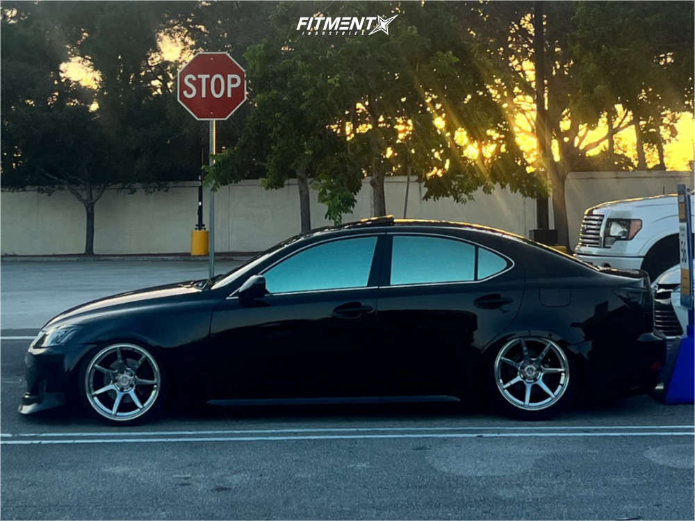 2006 Lexus IS250 Base with 18x9.5 Anovia Kano and Atlas 225x35 on Air ...