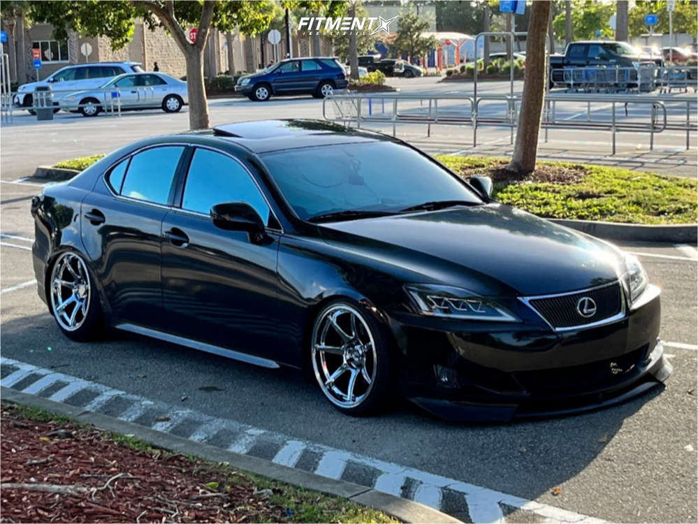 2006 Lexus IS250 Base with 18x9.5 Anovia Kano and Atlas 225x35 on Air ...