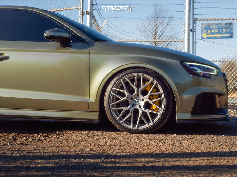 2019 Audi RS3 Base with 19x8.5 Rohana Rfx10 and Continental 235x35 on ...