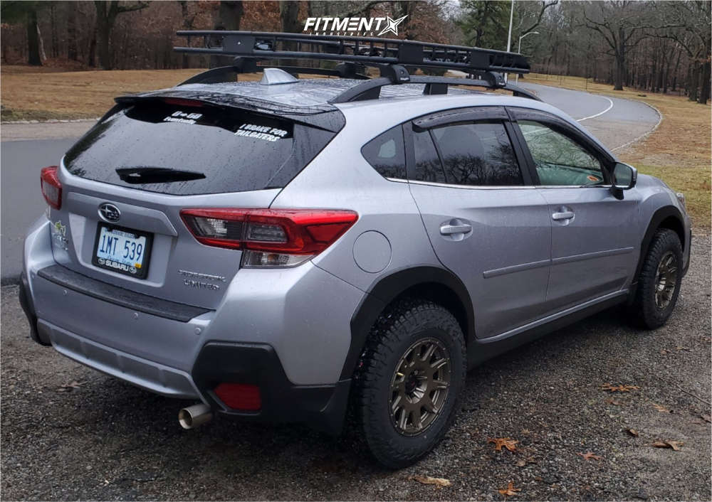 2023 Subaru Crosstrek Limited with 15x7 DX4 X-trail and Falken 215x75 ...