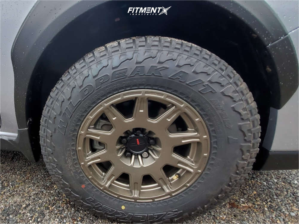 2023 Subaru Crosstrek Limited with 15x7 DX4 X-trail and Falken 215x75 ...