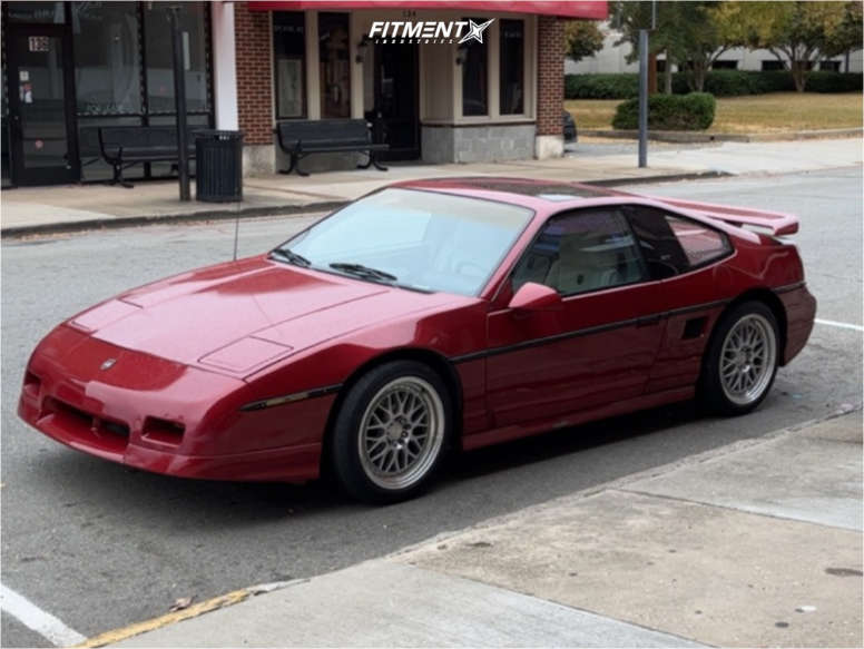 1987 Pontiac Fiero GT with 17x8 Aodhan Ah02 and Vercelli 215x45 on ...