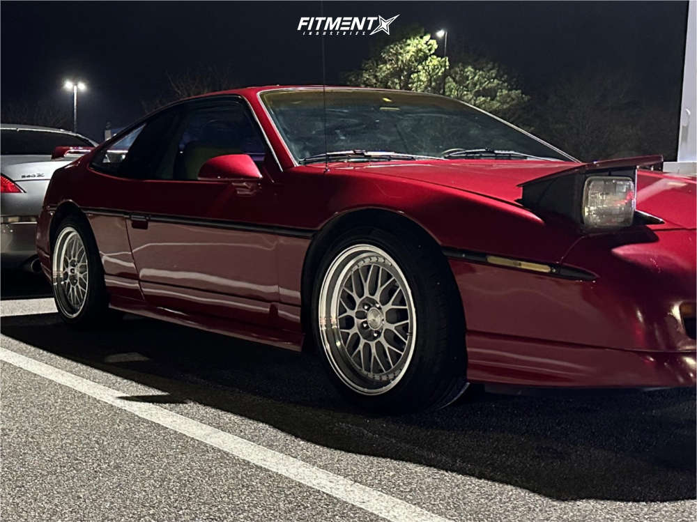 1987 Pontiac Fiero GT with 17x8 Aodhan Ah02 and Vercelli 215x45 on ...