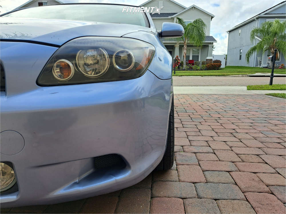 2010 Scion TC Base with 18x8.5 F1R Fc5 and Vercelli 235x40 on Stock ...