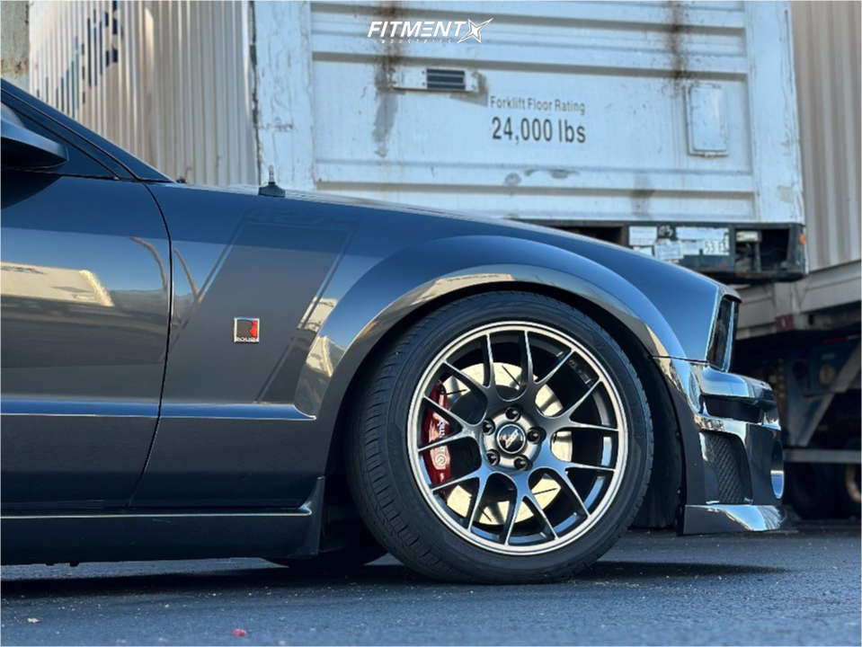 2008 Ford Mustang Roush 427R with 18x11 Apex Ec-7 and Atlas 305x30 on ...