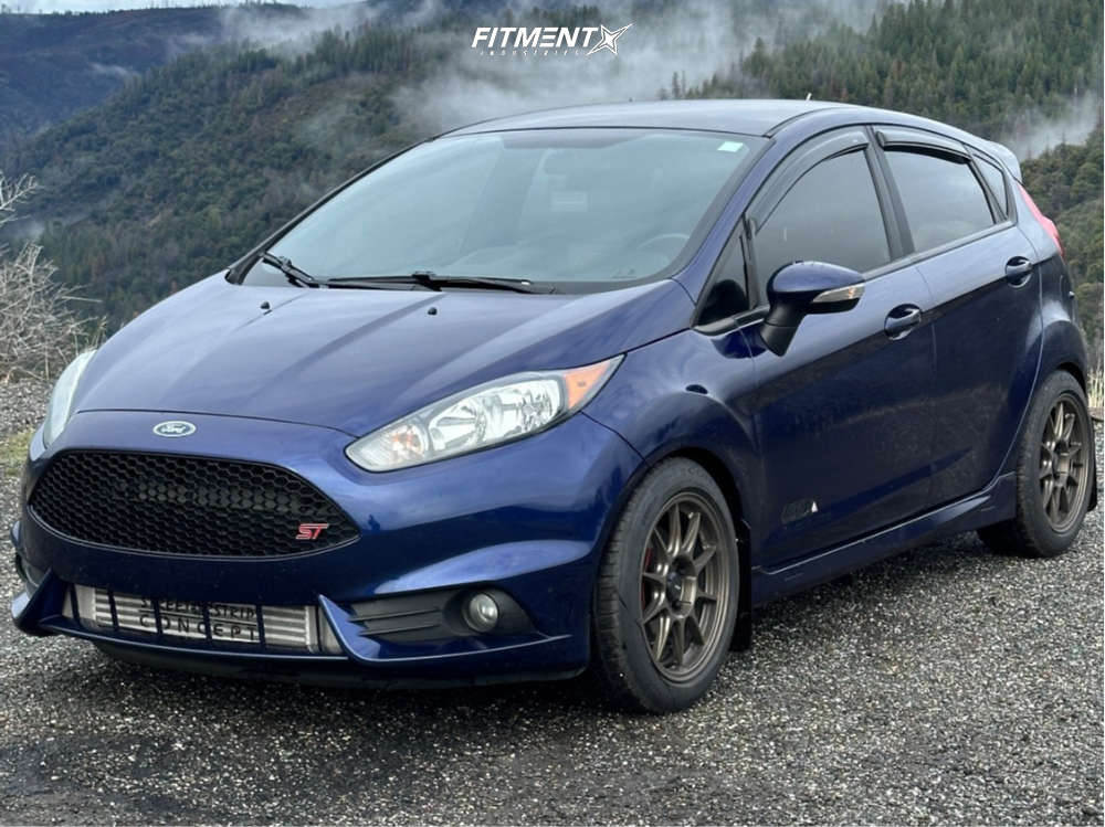 2016 Ford Fiesta ST with 16x8 Konig Dekagram and Centennial 205x50 on ...