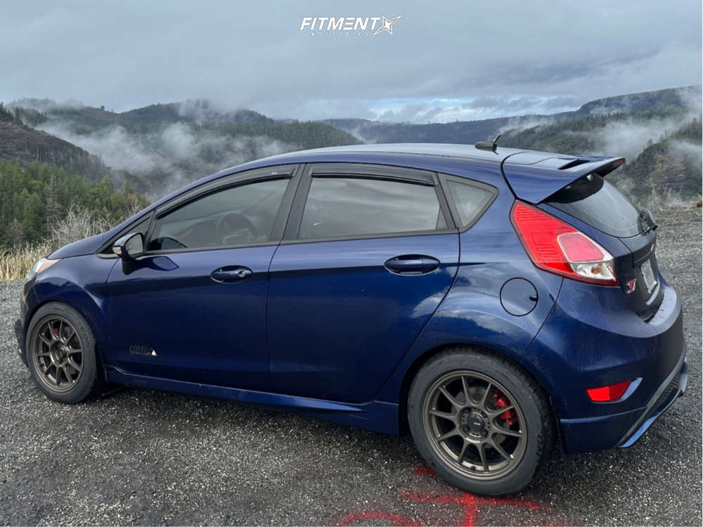 2016 Ford Fiesta ST with 16x8 Konig Dekagram and Centennial 205x50 on ...