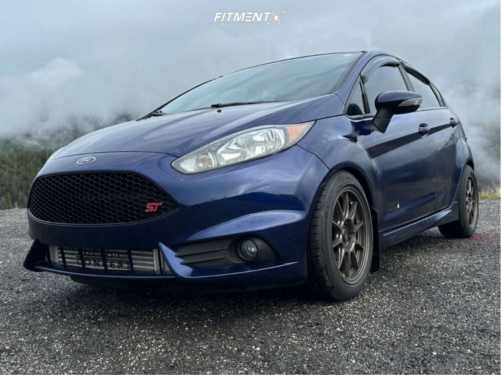 2016 Ford Fiesta ST with 16x8 Konig Dekagram and Centennial 205x50 on ...
