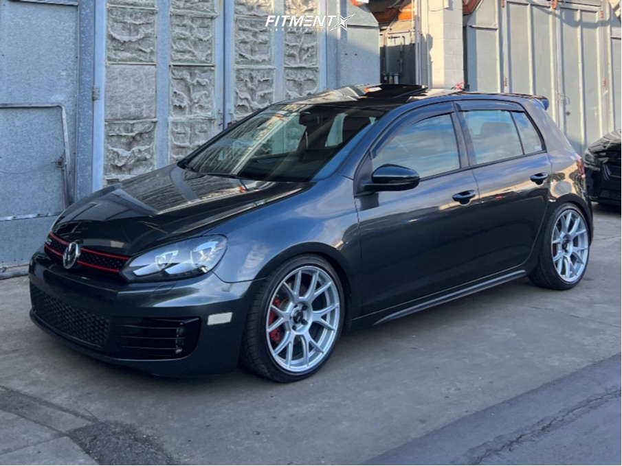 2012 Volkswagen GTI Autobahn with 18x8.5 Konig Ampliform and Vercelli ...