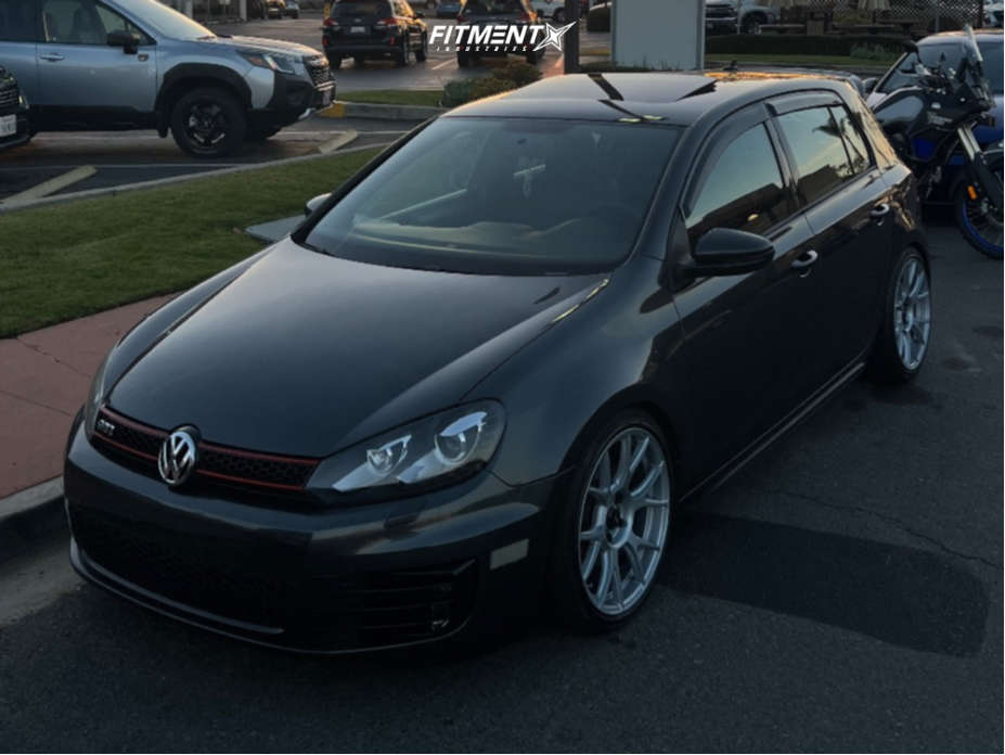 2012 Volkswagen GTI Autobahn with 18x8.5 Konig Ampliform and Vercelli ...