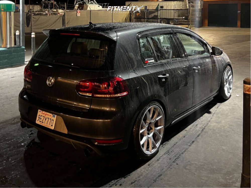 2012 Volkswagen GTI Autobahn with 18x8.5 Konig Ampliform and Vercelli ...