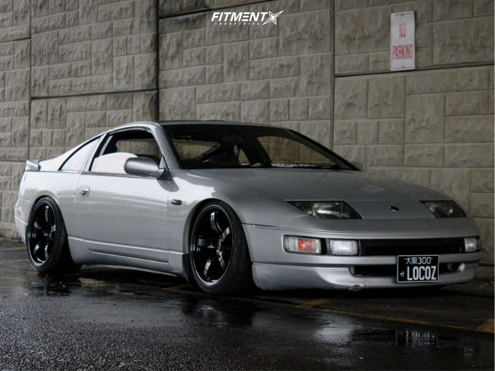 1989 Nissan 300ZX Base with 18x9.5 Rays Engineering Nismo 57CR and Toyo ...