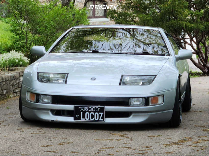 1989 Nissan 300ZX Base with 18x9.5 Rays Engineering Nismo 57CR and Toyo ...