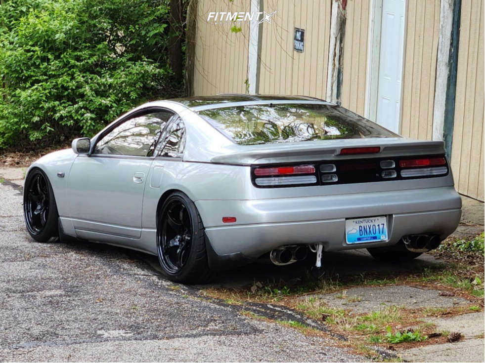 1989 Nissan 300ZX Base with 18x9.5 Rays Engineering Nismo 57CR and Toyo ...