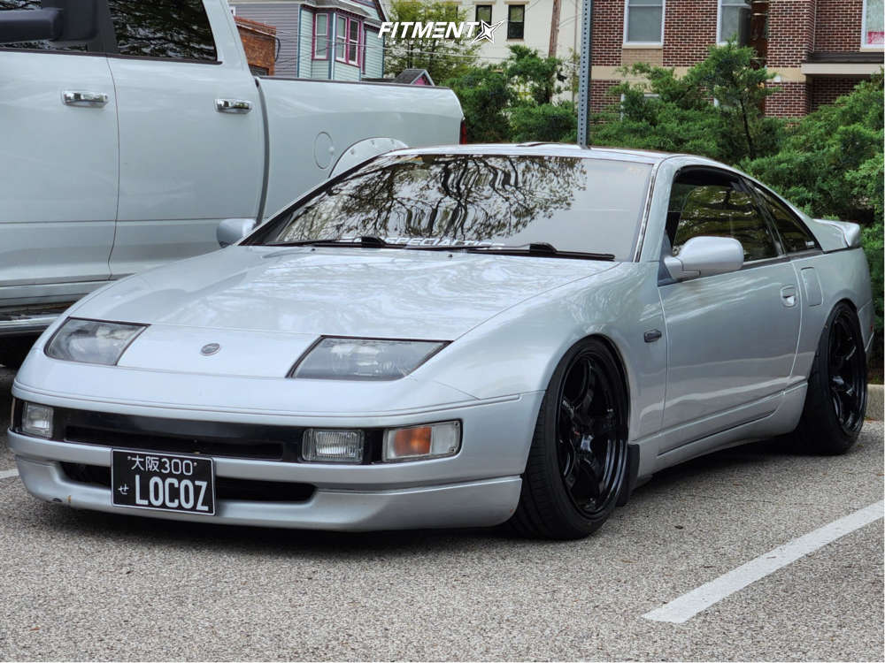 1989 Nissan 300ZX Base with 18x9.5 Rays Engineering Nismo 57CR and Toyo ...