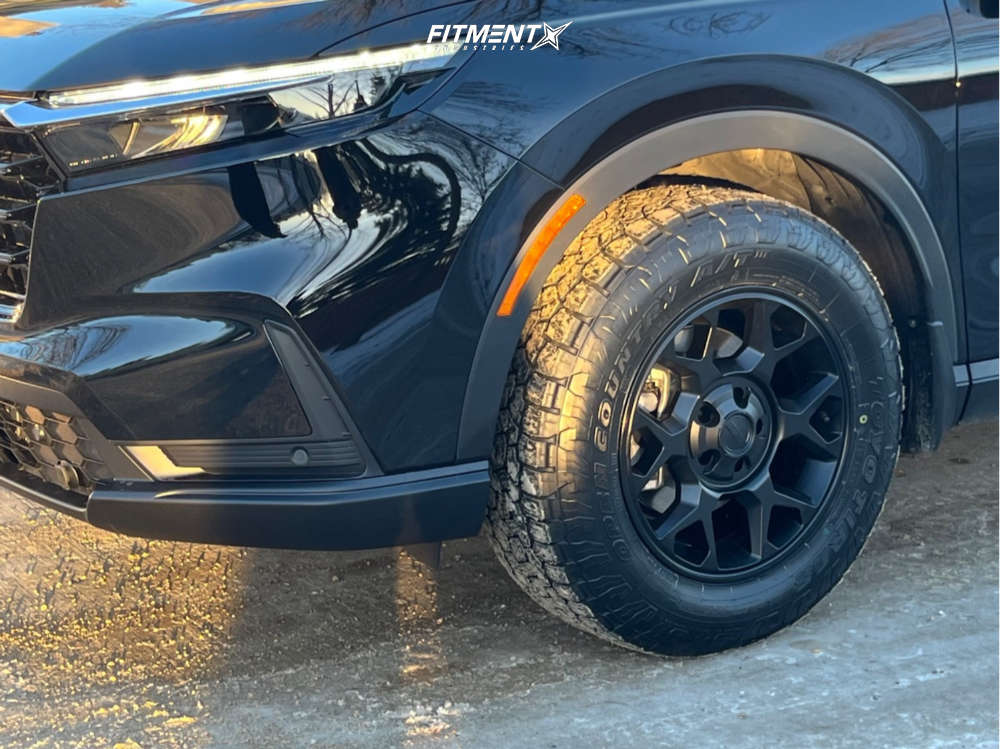2024 Honda CR-V EX-L with 17x8.5 American Racing Ar949 and Toyo Tires 245x65 on Stock Suspension ...