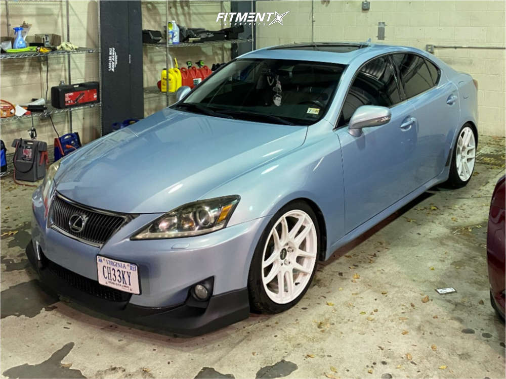 2013 Lexus IS350 Base with 18x8.5 ESR Cs8 and General 225x40 on ...