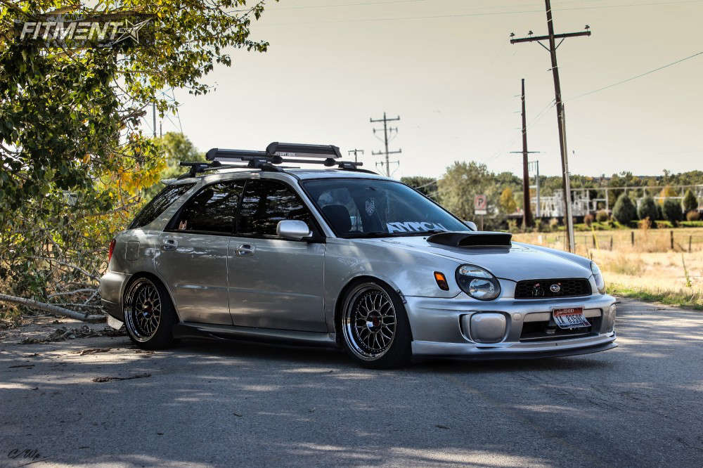2003 Subaru WRX Base with 18x9.5 ESR Sr01 and Federal 225x40 on ...