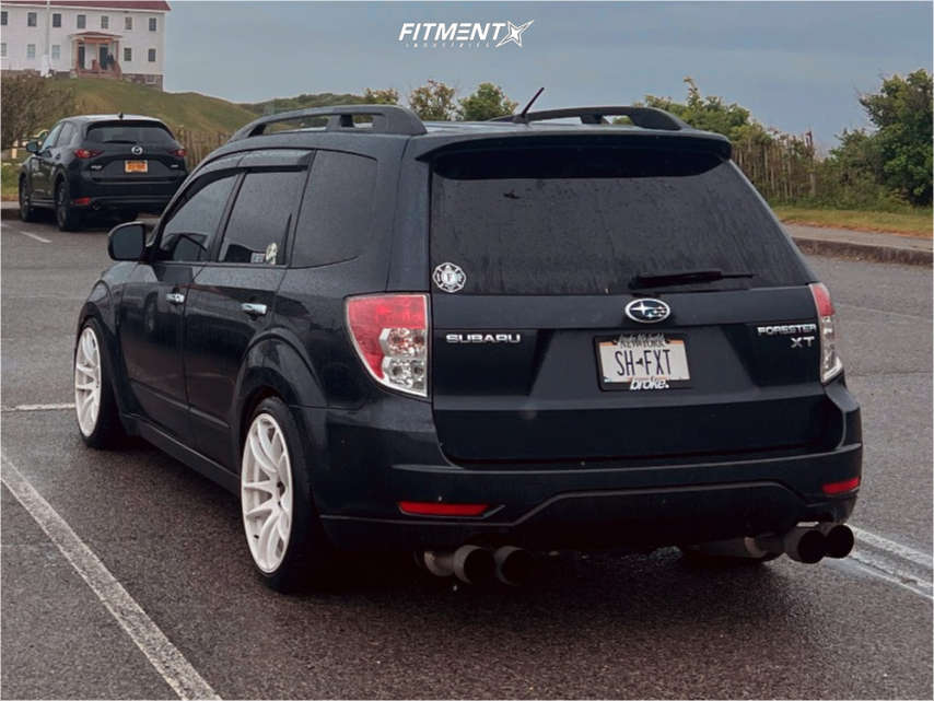 2010 Subaru Forester XT Limited with 18x9.5 Vors Tr4 and Hankook 235x45 ...