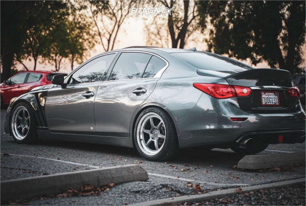 2016 INFINITI Q50 Premium with 18x9.5 Kansei Roku and Bridgestone ...