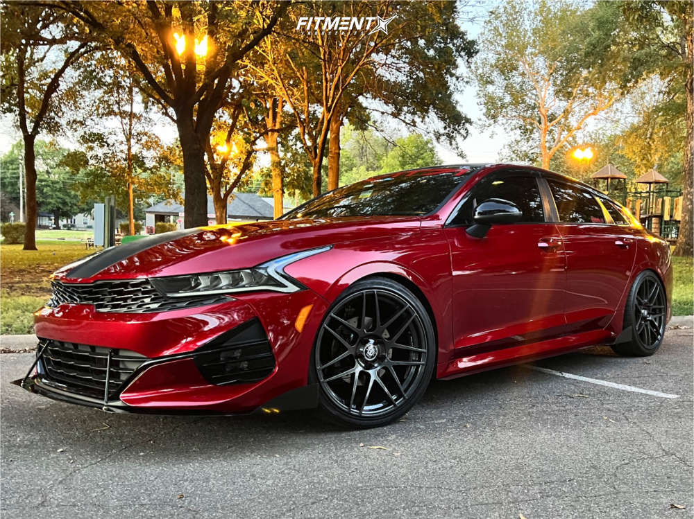 2022 Kia K5 GT-Line with 20x8.5 Curva C3 and Toyo Tires 245x35 on ...