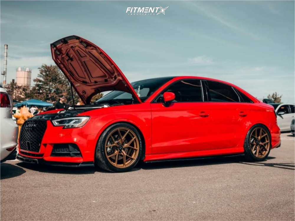 2017 Audi A3 Quattro Prestige with 18x8.5 Superspeed Rf05rr and ...