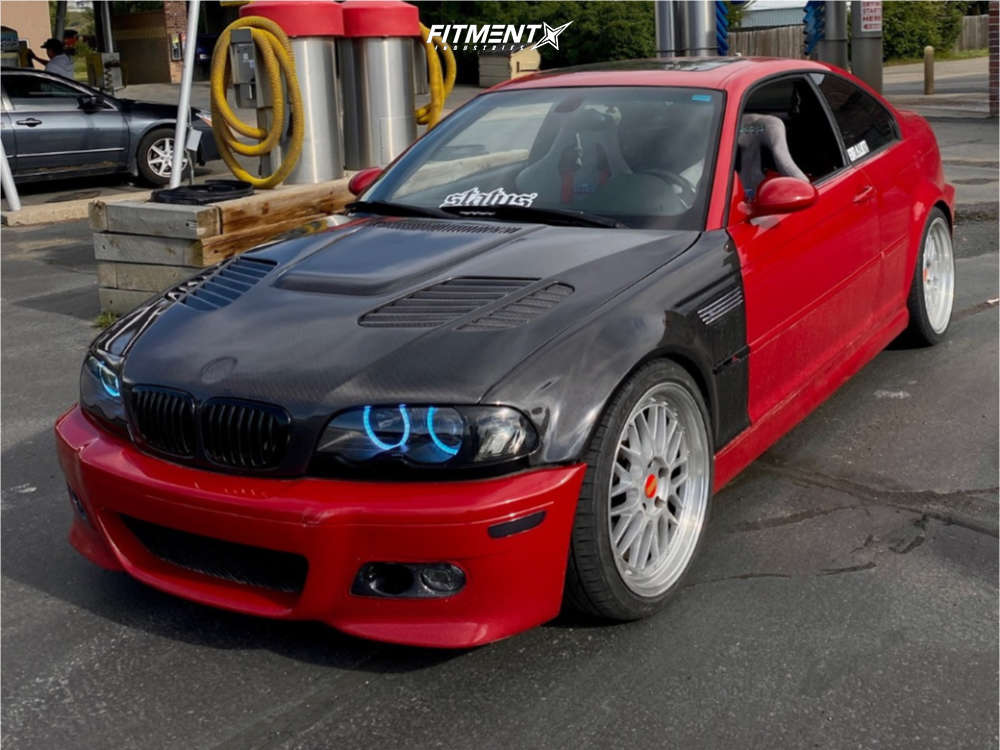 2003 BMW M3 Base with 19x9.5 BBS Lm and Achilles 245x30 on Coilovers ...