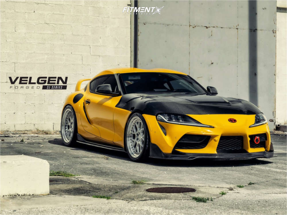 2022 Toyota GR Supra Premium with 20x9.5 Velgen Sl-7 and Nitto 275x30 ...