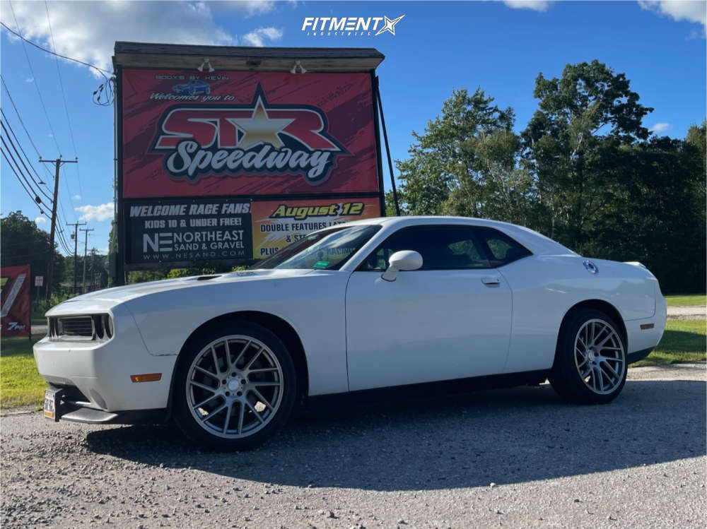 2012 Dodge Challenger R/T with 20x10.5 Anovia Elder and Vercelli 245x45 ...