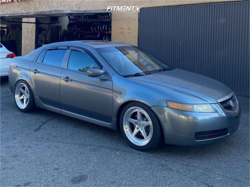 2006 Acura TL Base with 18x8.5 Aodhan Ds05 and BFGoodrich 235x45 on Coilovers | 2869239 ...