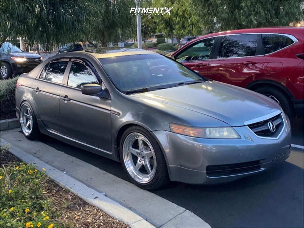 2006 Acura TL Base with 18x8.5 Aodhan Ds05 and BFGoodrich 235x45 on Coilovers | 2869239 ...