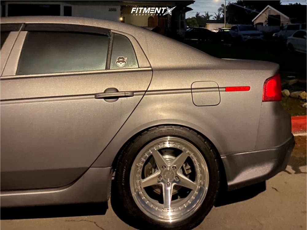 2006 Acura TL Base with 18x8.5 Aodhan Ds05 and BFGoodrich 235x45 on Coilovers | 2869239 ...