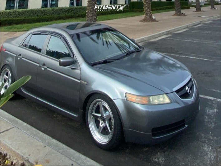2006 Acura TL Base with 18x8.5 Aodhan Ds05 and BFGoodrich 235x45 on Coilovers | 2869239 ...