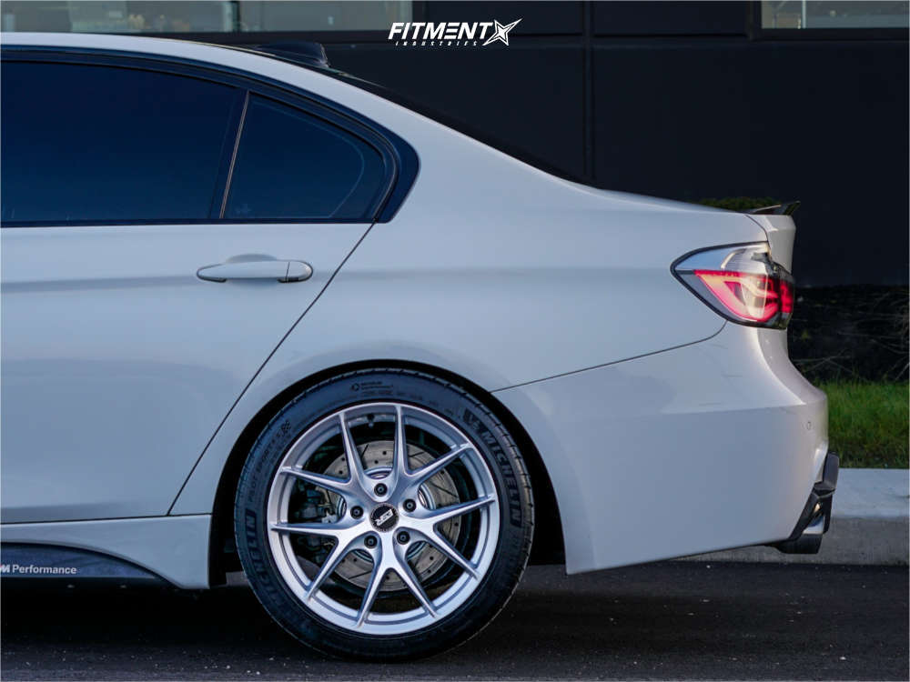 2016 BMW 340i XDrive Base with 18x9.5 ESR Rf2 and Michelin 275x35 on ...