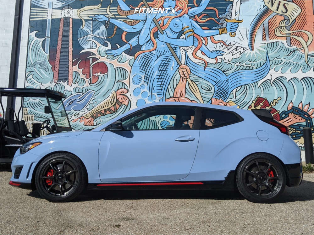 2019 Hyundai Veloster N other with 18x8.5 Konig Ultragram and Pirelli ...