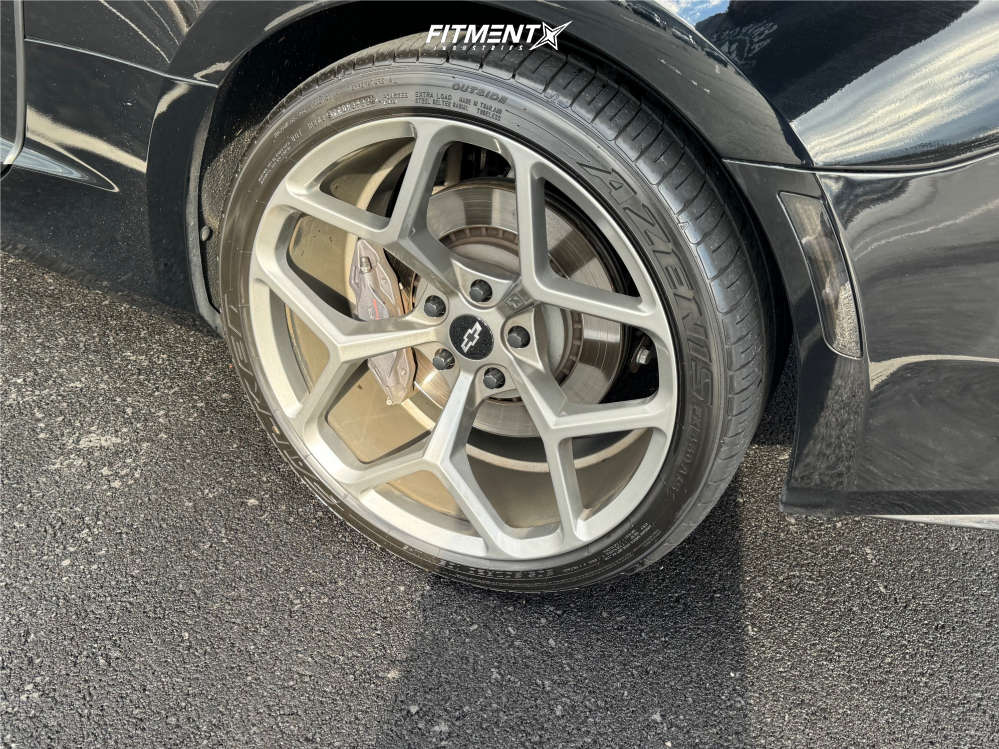 2018 Chevrolet Camaro SS with 20x10 MRR M228 and Falken 285x30 on Stock ...