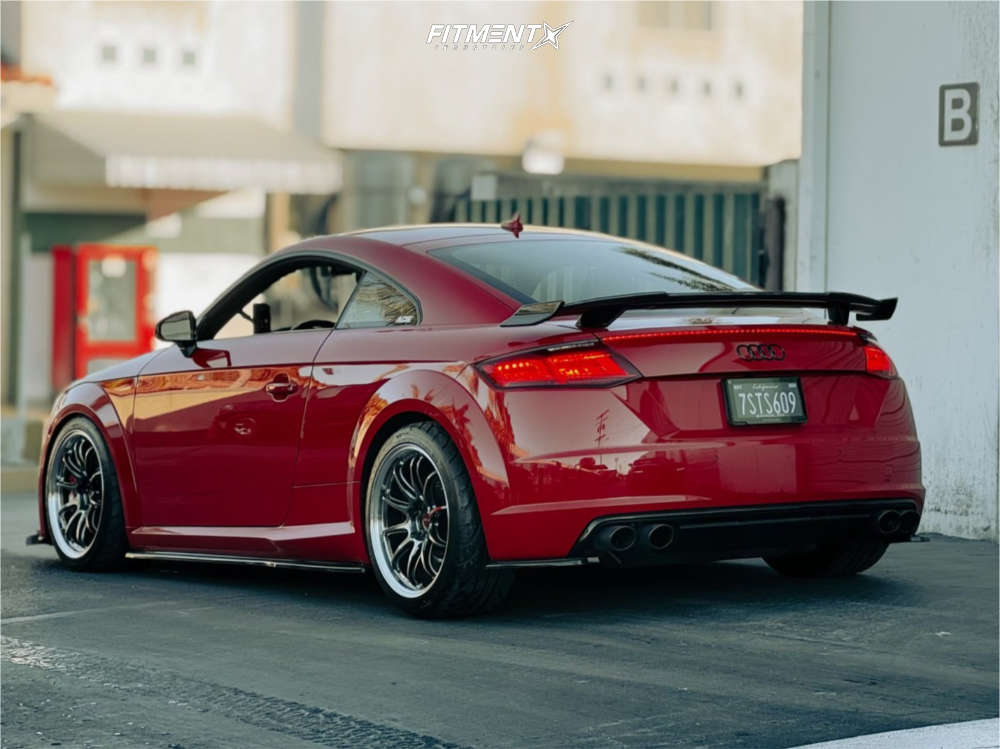 2016 Audi TTS Quattro Base with 18x9.5 Work Zr10 and Accelera 265x35 on ...