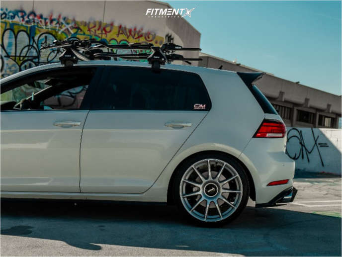 2018 Volkswagen Golf R Base with 19x8.5 Rotiform Dtm and Toyo Tires ...